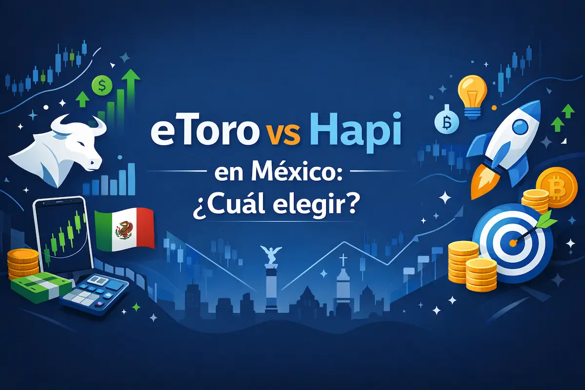 eToro vs Hapi: cuál conviene más en México