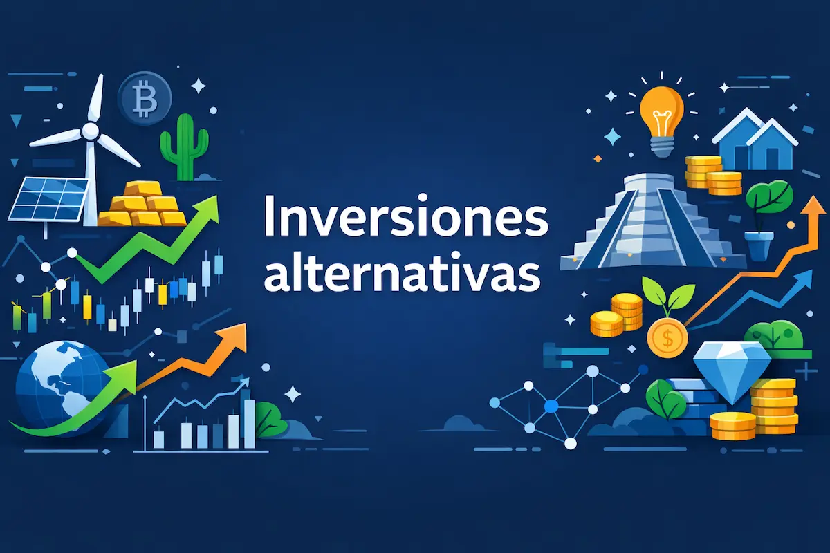 Inversiones alternativas: qué son, tipos y ejemplos en México