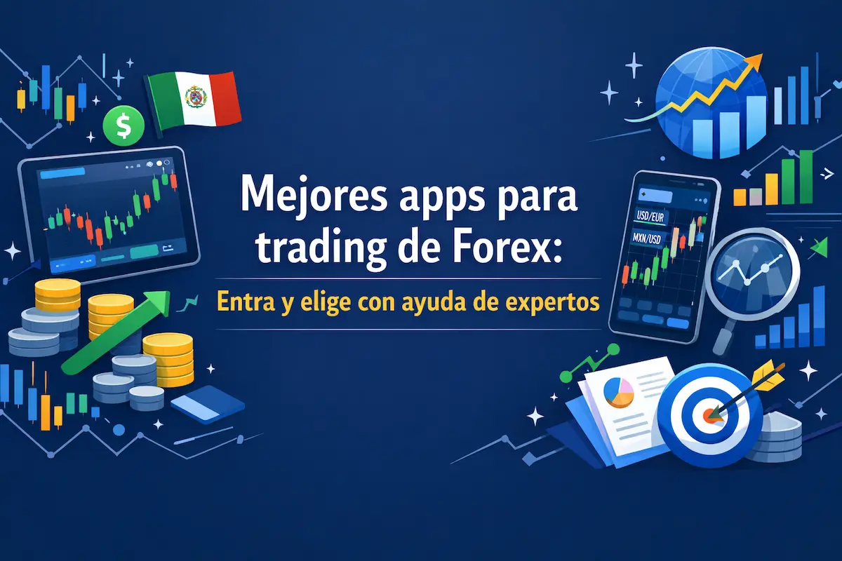 Mejores apps para trading de Forex en México (2026)